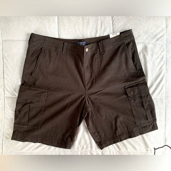 George | Shorts | George Mens Black Cargo Shorts Sz 4 | Poshmark